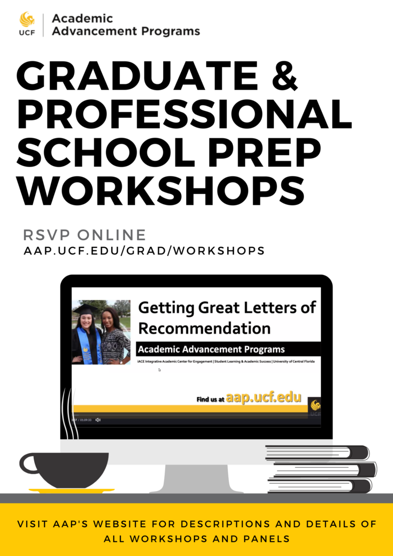 Workshops - Academic Advancement Programs