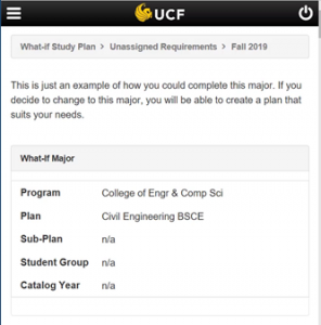 Run a What-if Report - Pegasus Path